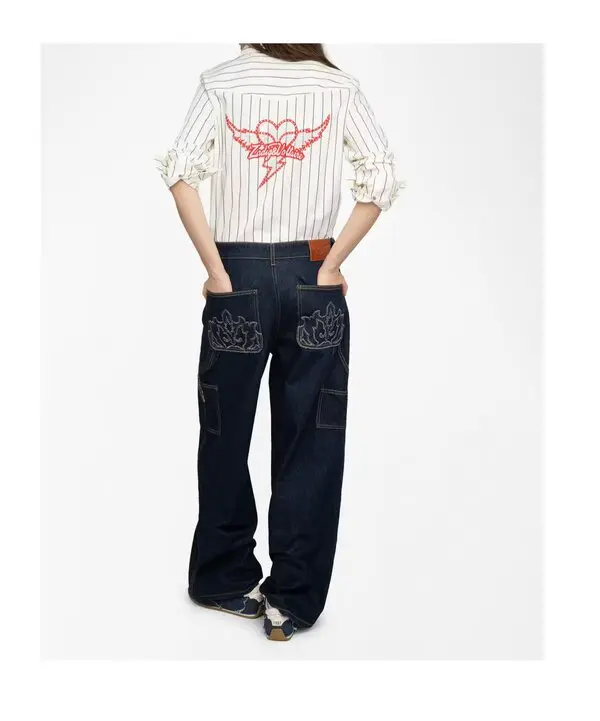Zadig&Voltaire Striped Long-sleeve Shirt