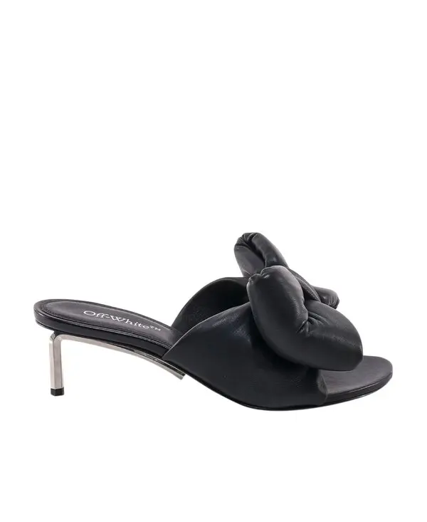 Off-White Allen Bow-detail Leather Mules