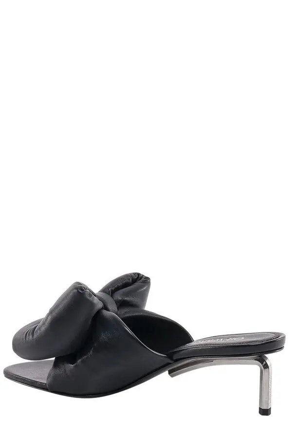 Off-White Allen Bow-detail Leather Mules