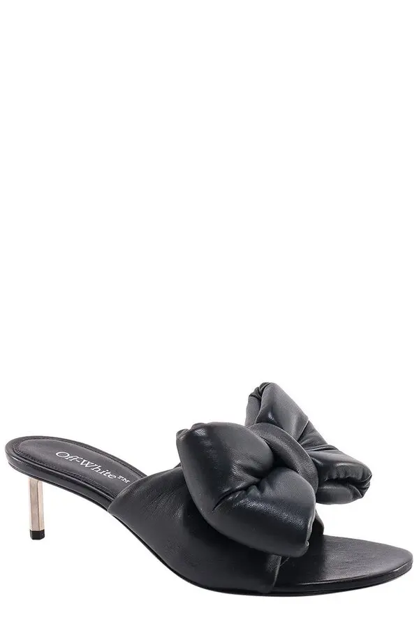 Off-White Allen Bow-detail Leather Mules