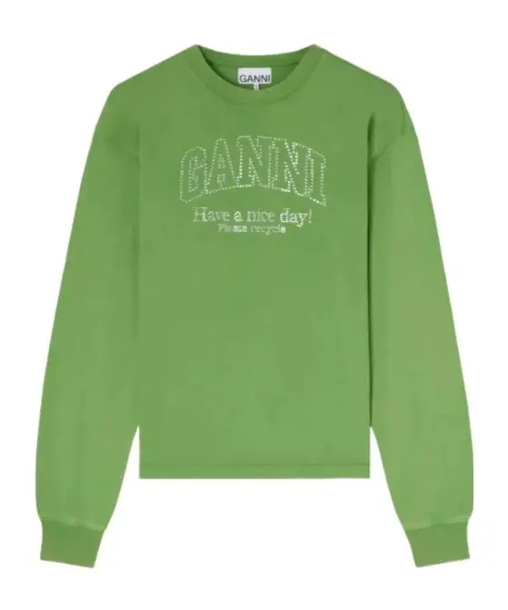 GANNI Daisy Duck Long-sleeve T-shirt