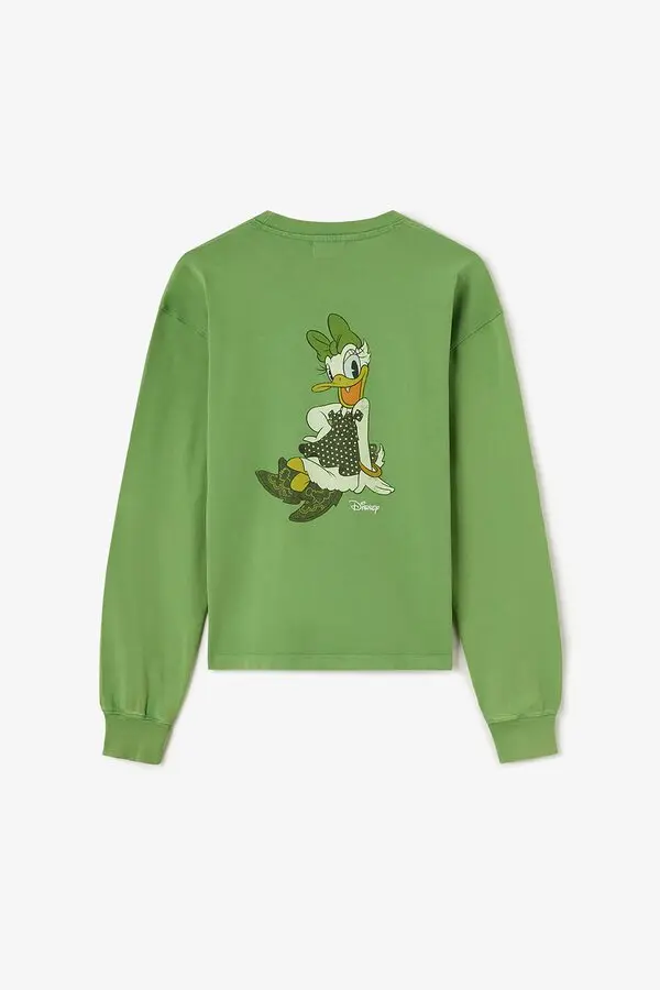 GANNI Daisy Duck Long-sleeve T-shirt
