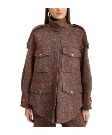 Zimmermann Tweed Epaulette Jacket