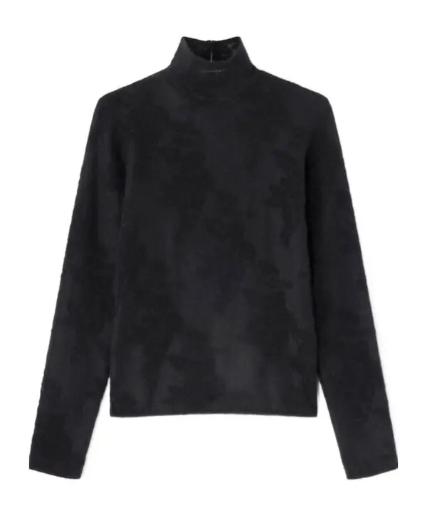 GANNI Sheer Turtleneck