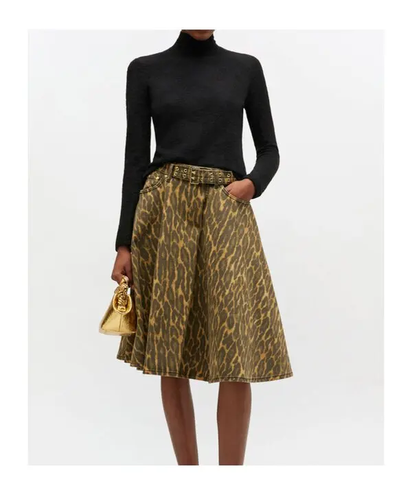 GANNI Sheer Turtleneck