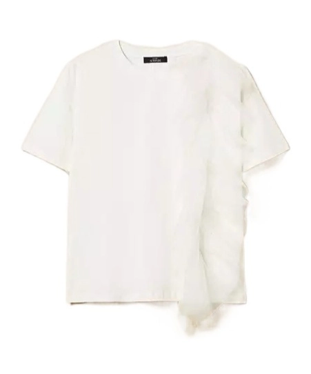 TWINSET Ruffled Tulle T-shirt
