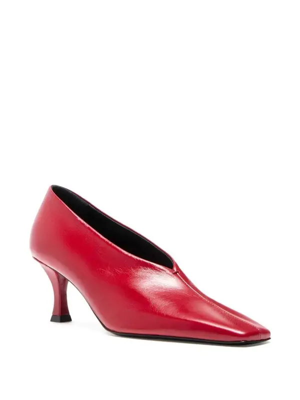 Proenza Schouler Trap Square-toe Pumps