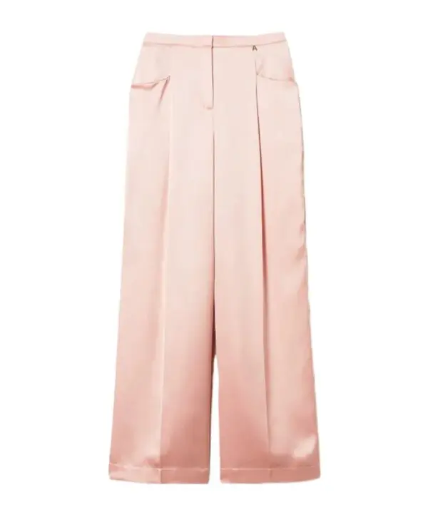 TWINSET Plated Trousers