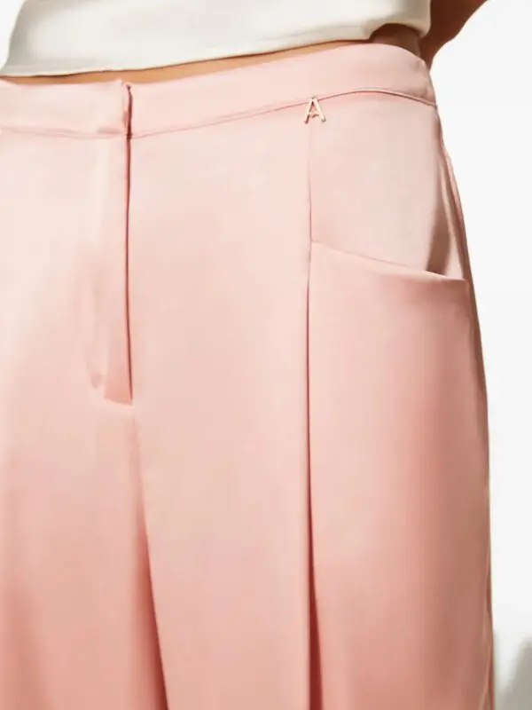 TWINSET Plated Trousers