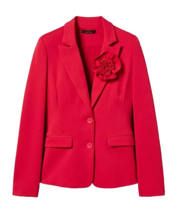 TWINSET Floral-appliqué Blazer
