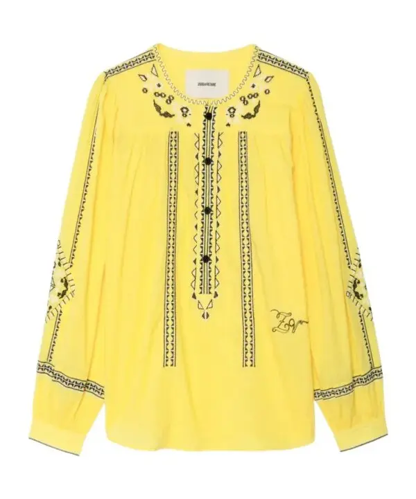 Zadig&Voltaire Tigy Embroidered Tunic