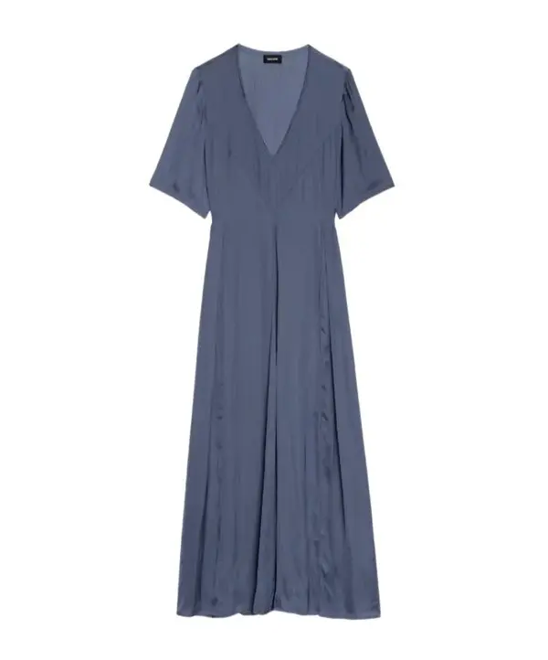 Zadig&Voltaire Rodalan V-neck Midi Dress