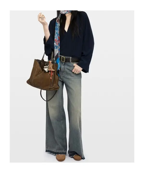 Zadig&Voltaire Torny V-neck Blouse