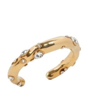 Dries Van Noten Crystal-embellished Cuff Bracelet