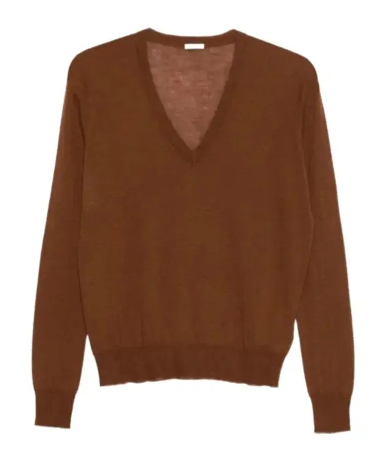 JOSEPH V-neck Pullover - Cinnamon