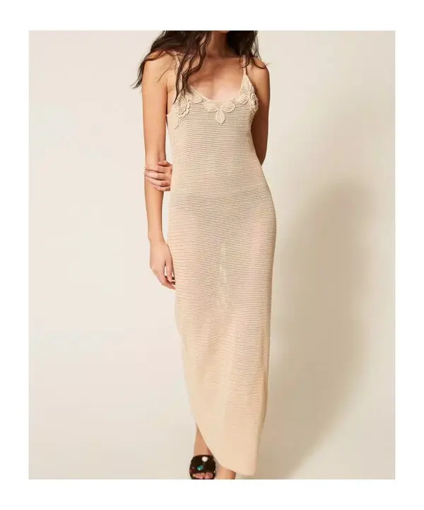 TWINSET Floral-appliqué Dress