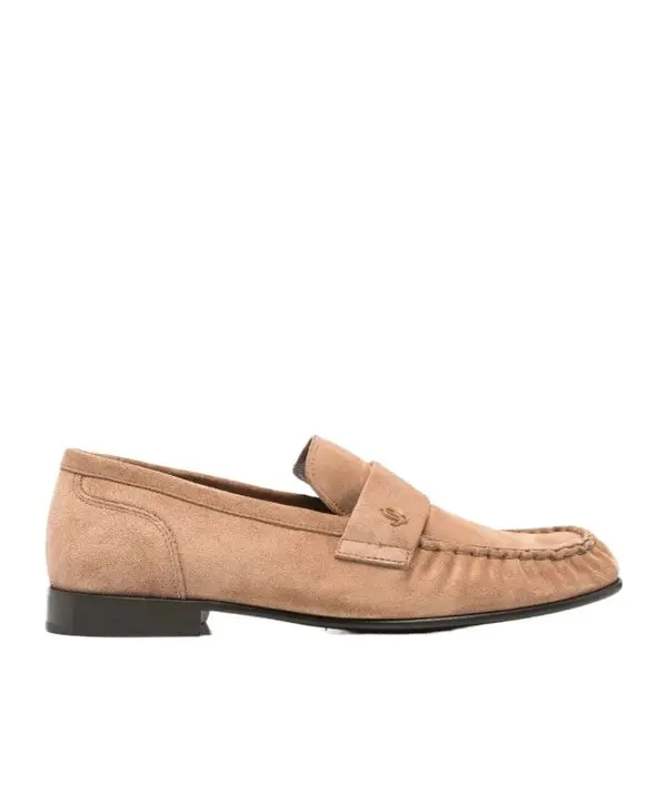 JIMMY CHOO Ellis Suede Loafers
