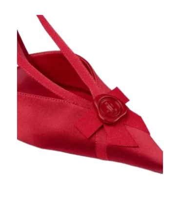 JIMMY CHOO Faya Bow-detail Slingback Pumps