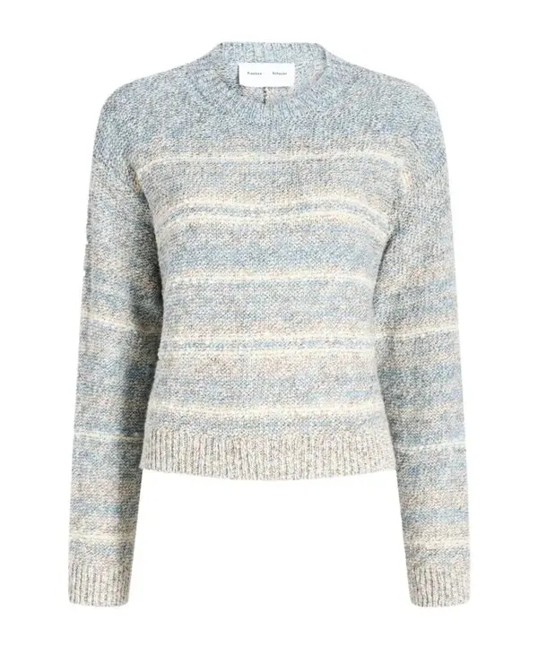 Proenza Schouler Ivara Striped Crew-neck Sweater