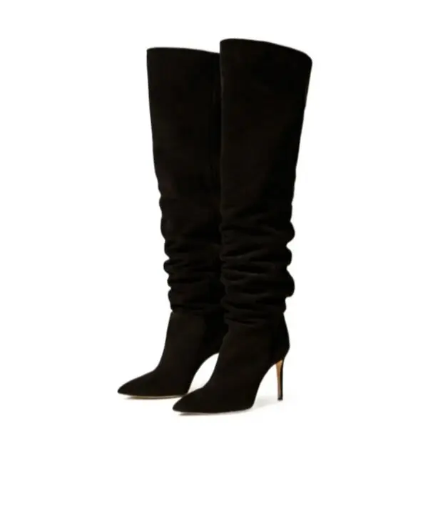 TWINSET 100mm Slouch High Boots