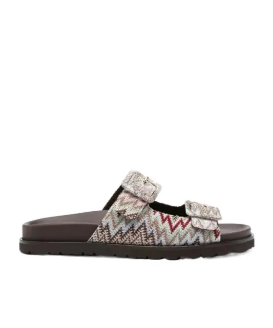 Missoni Clear Snake Sandal - Black