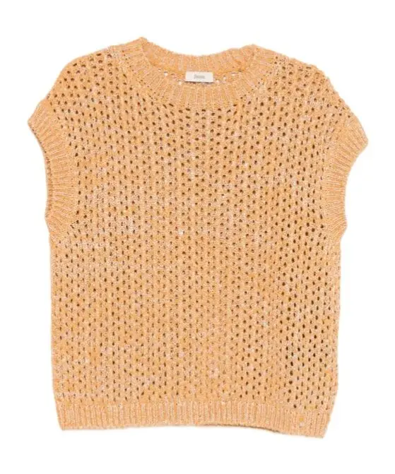 Herno Open Knit Short Sleeve Jacket