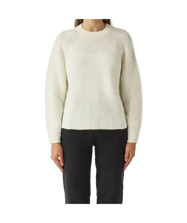 TWINSET Textured Crew Neck Sweater
