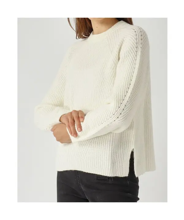 TWINSET Textured Crew Neck Sweater