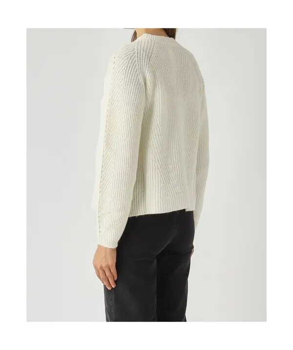 TWINSET Textured Crew Neck Sweater