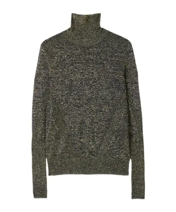 JOSEPH Leblanc Roll-neck Sweater - Black/gold