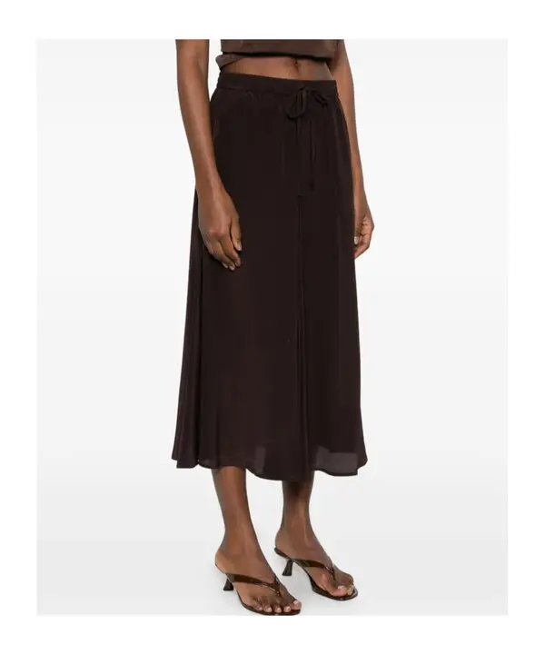 P.a.r.o.s.h Drawstring Midi Skirt