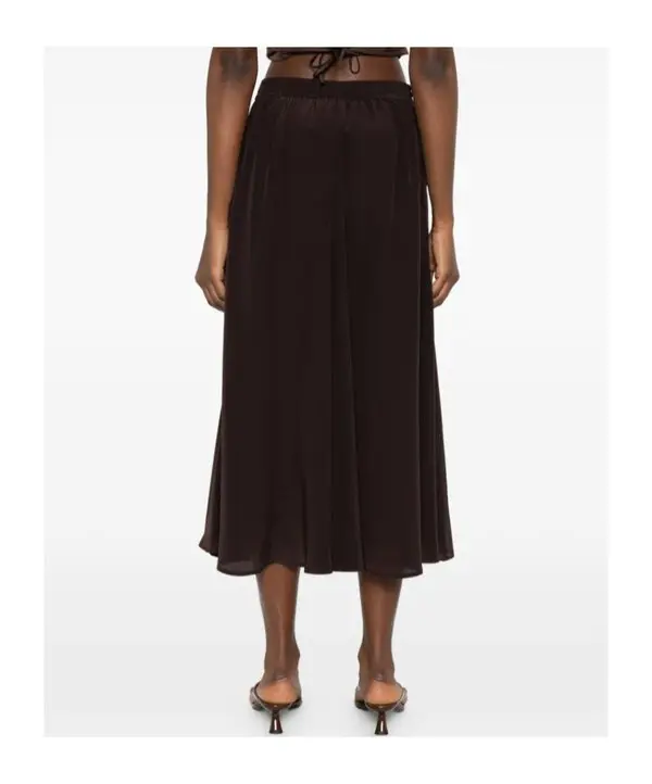 P.a.r.o.s.h Drawstring Midi Skirt