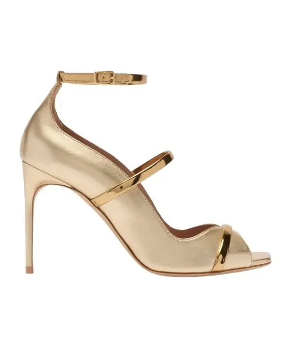 MALONE SOULIERS Cynthia Leather Sandals - Nude