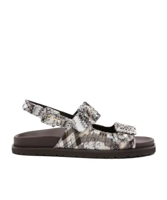Missoni Buckle Strap Platform Sandal