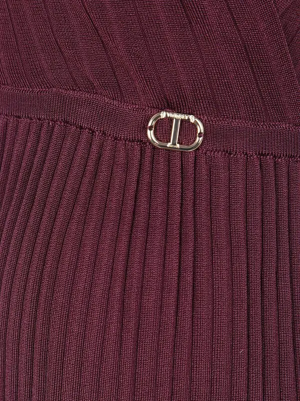 TWINSET Wrap Maxi Dress