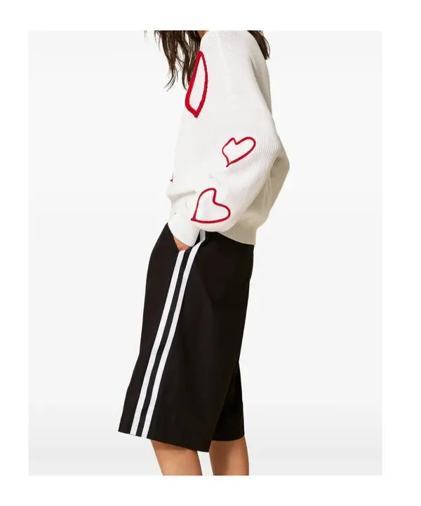 TWINSET Stripe-detail Shorts