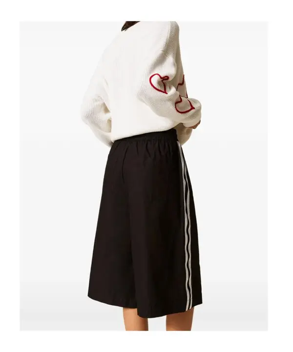 TWINSET Stripe-detail Shorts