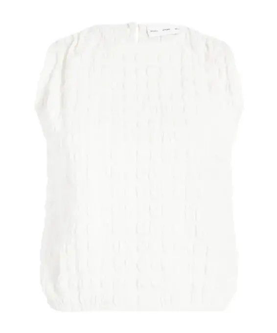 Proenza Schouler Bradley Textured Crew-neck Top