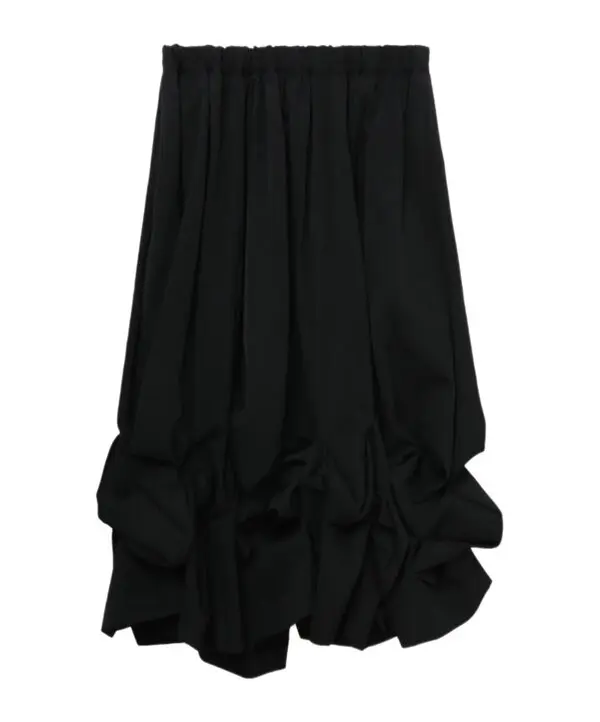Comme Des Garçons Ruffled Midi Skirt