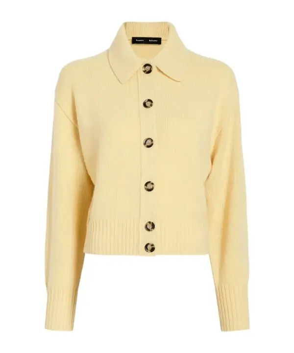 Proenza Schouler Rocio Button Cardigan