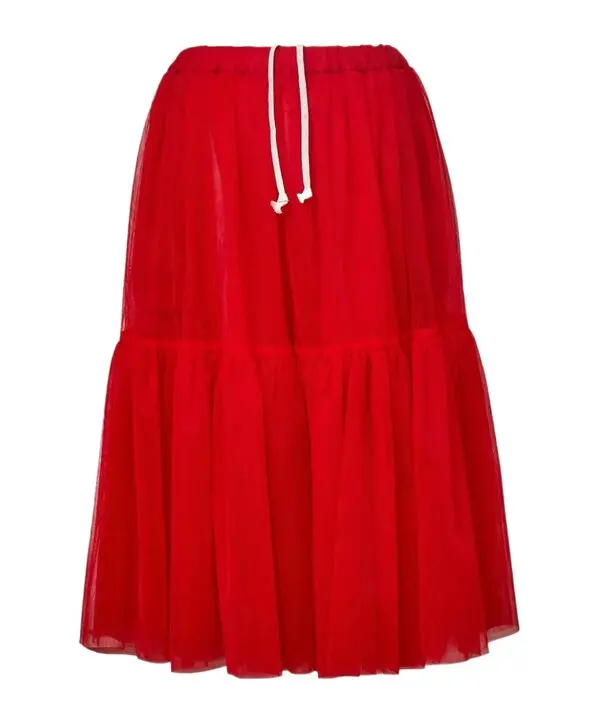 Comme Des Garçons Teiban Midi Skirt