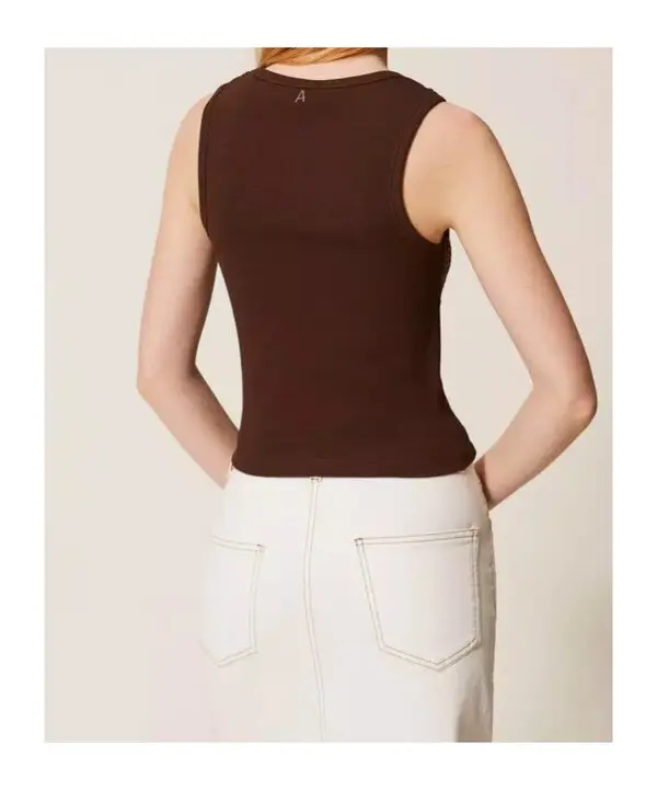 TWINSET Embroidered Top