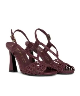 Etro Woven High-heeled Sandals