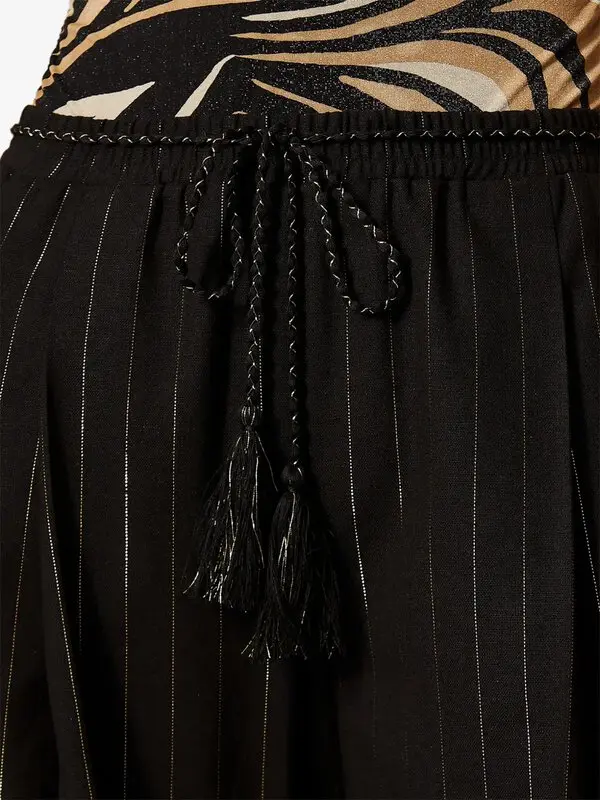 TWINSET Pinstriped Palazzo Trousers