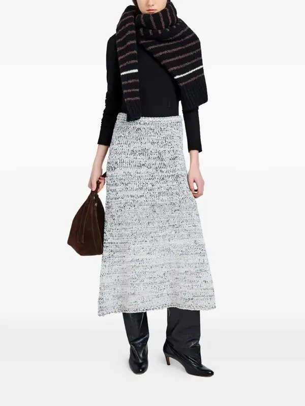 Proenza Schouler Kerry A-line Midi Skirt - White