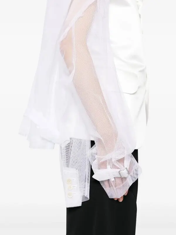 Comme Des Garçons Long Sleeve Blazer