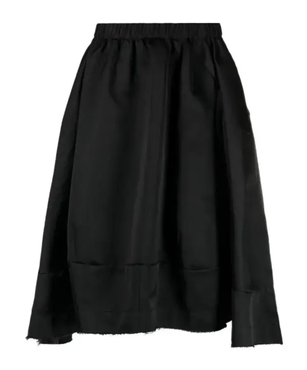 Comme Des Garçons Asymmetric Midi Skirt