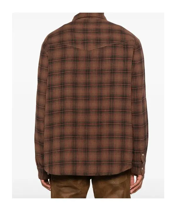 Isabel Marant Étoile Long Sleeved Checked Shirt