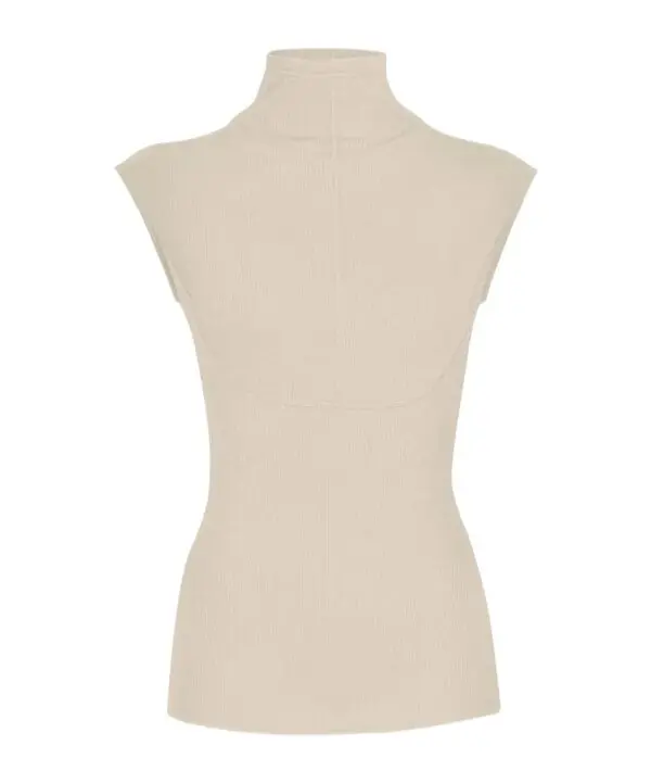 Proenza Schouler Zane Brushed Rib Top