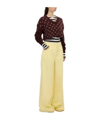 MSGM Studded V-neck Knitwear